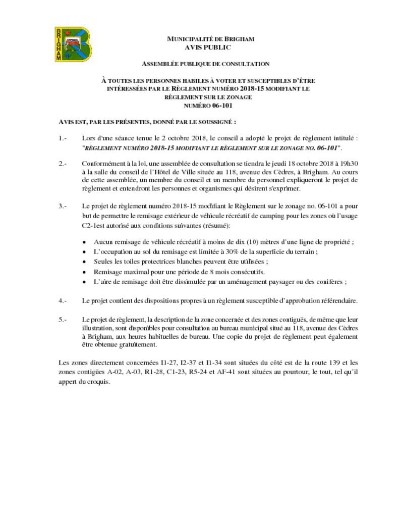 Règlement de consultation (RC)